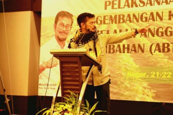 Mentan Syahrul Bangkitkan Kedelai Nasional Mentan Syahrul Bangkitkan Kedelai Nasional